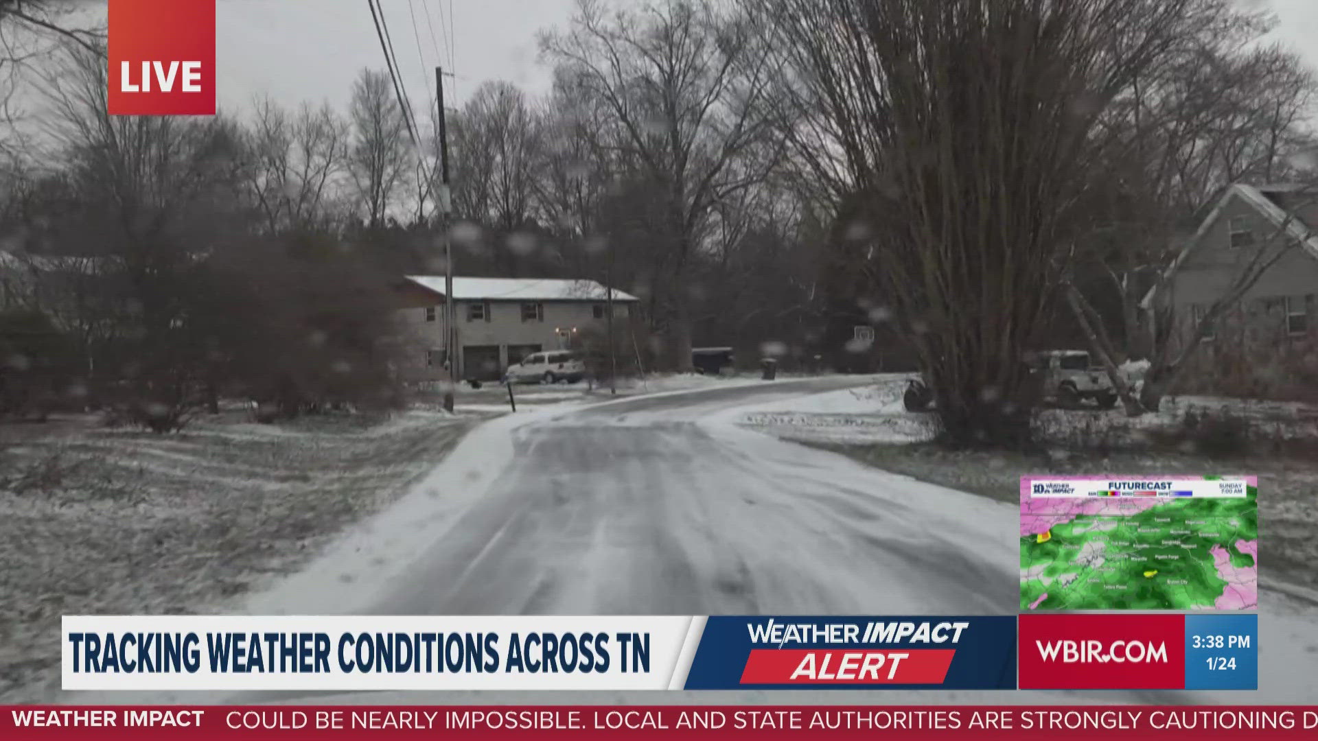 Live in Crossville as winter weather moves through East Tennessee ...