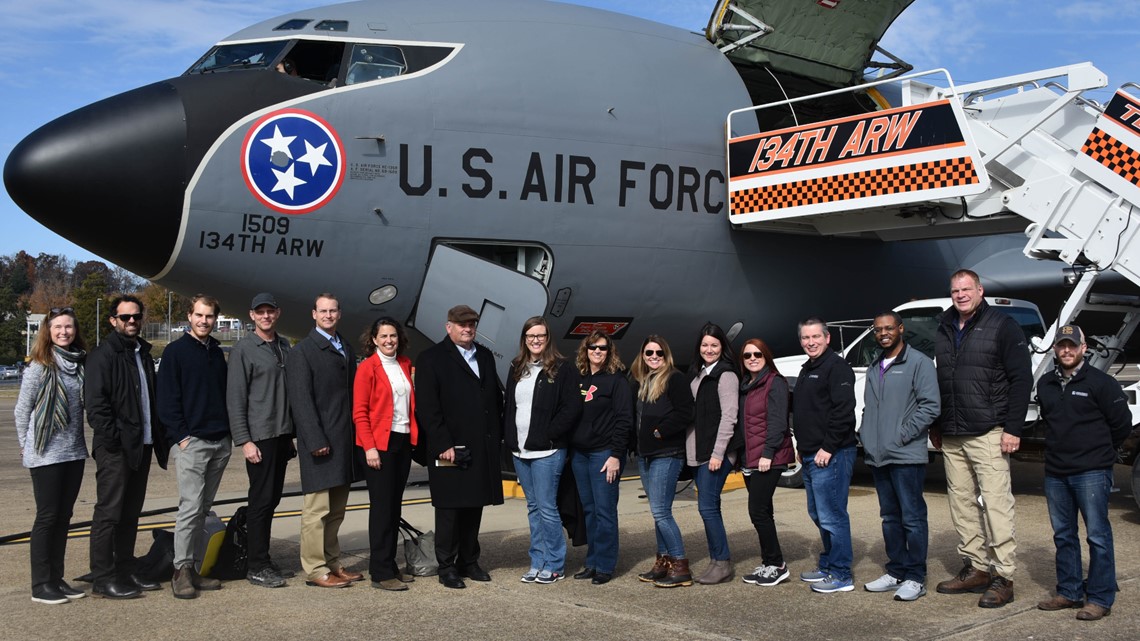 Kane on a Plane: East Tennessee mayors fly high with the 134th Air ...