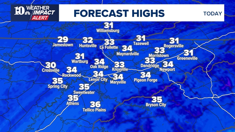 How much snow will Tennessee see? Latest forecast for Knoxville area ...