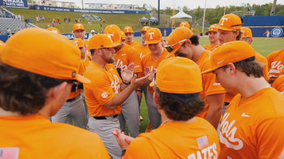 Tennessee baseball headed to Chapel Hill Regional for round one of the ...