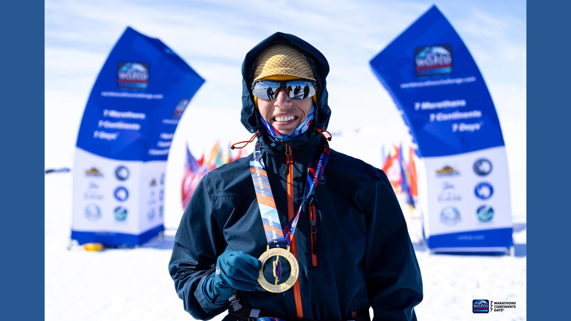 Sevier County woman finishes 7 marathons on 7 continents in 7 days ...