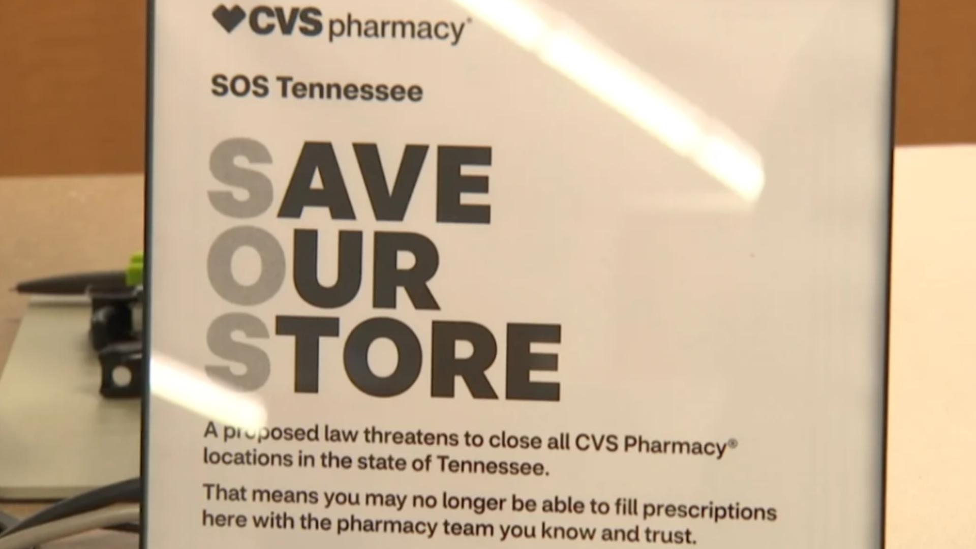 TN bill targeting pharmacy benefit managers would shut down 100+ CVS ...