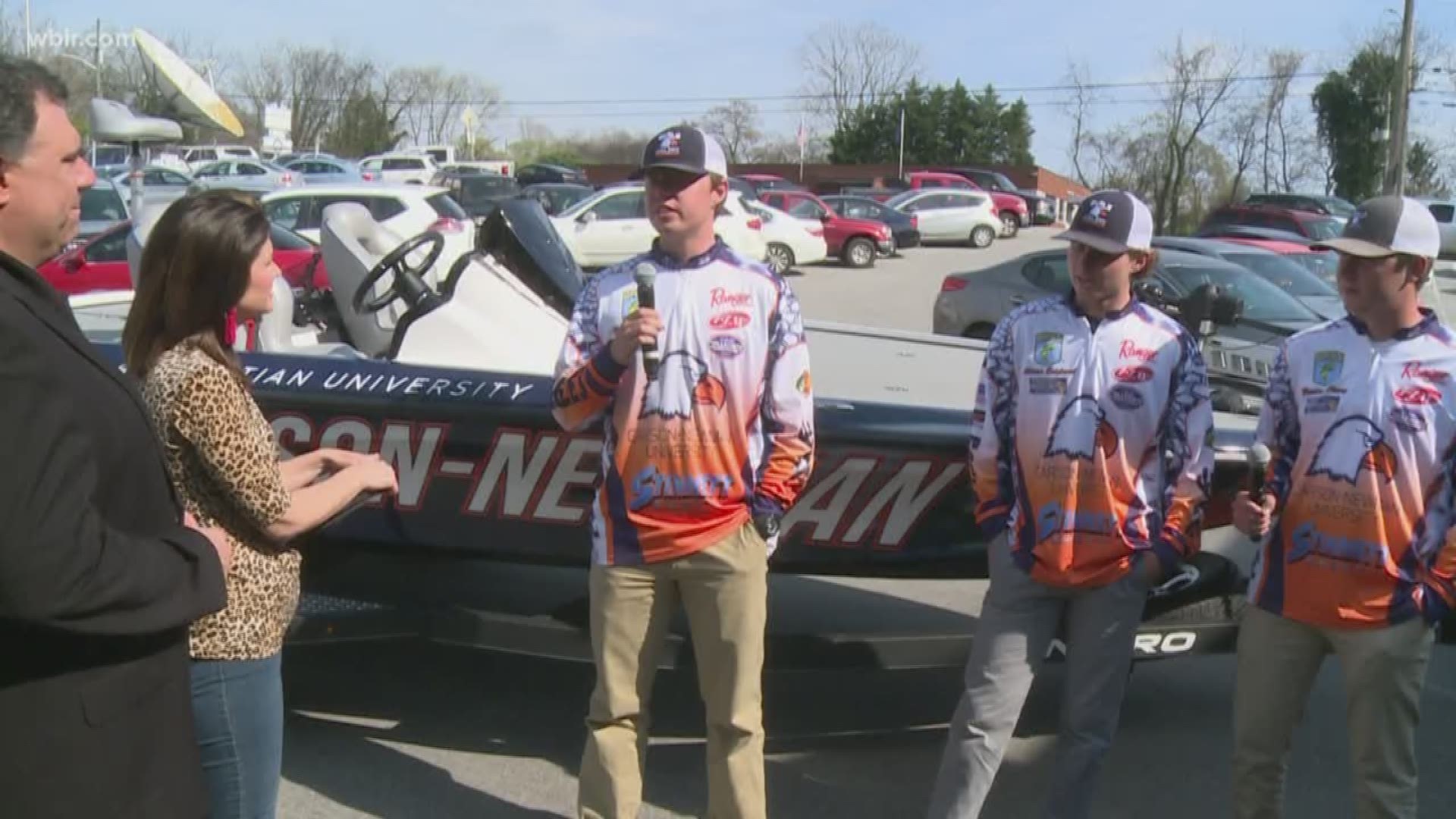 Carson-Newman University has a fishing group the Eagle Anglers | wbir.com