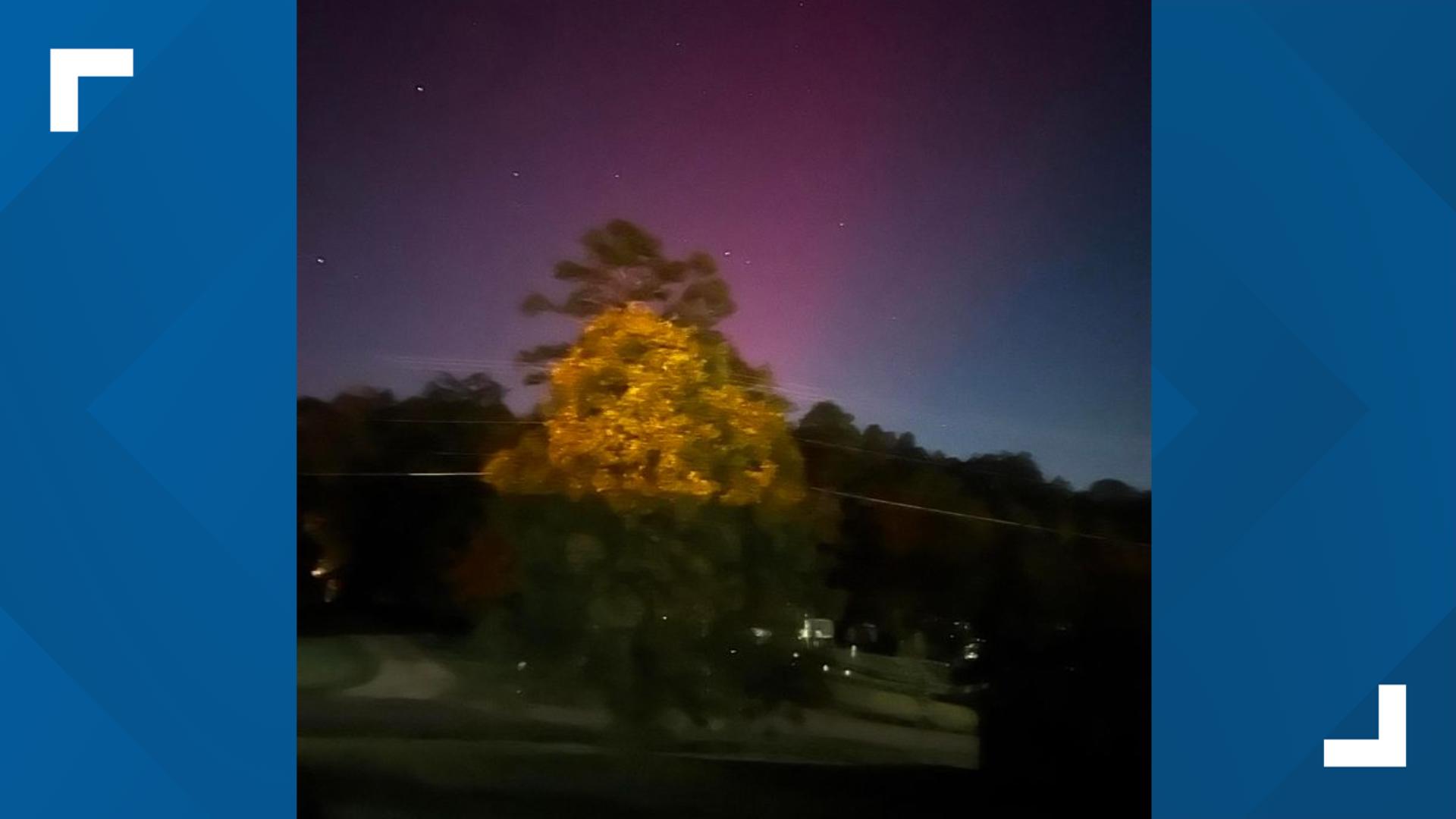 Northern Lights spotted in East Tennessee, bringing dazzling light show ...