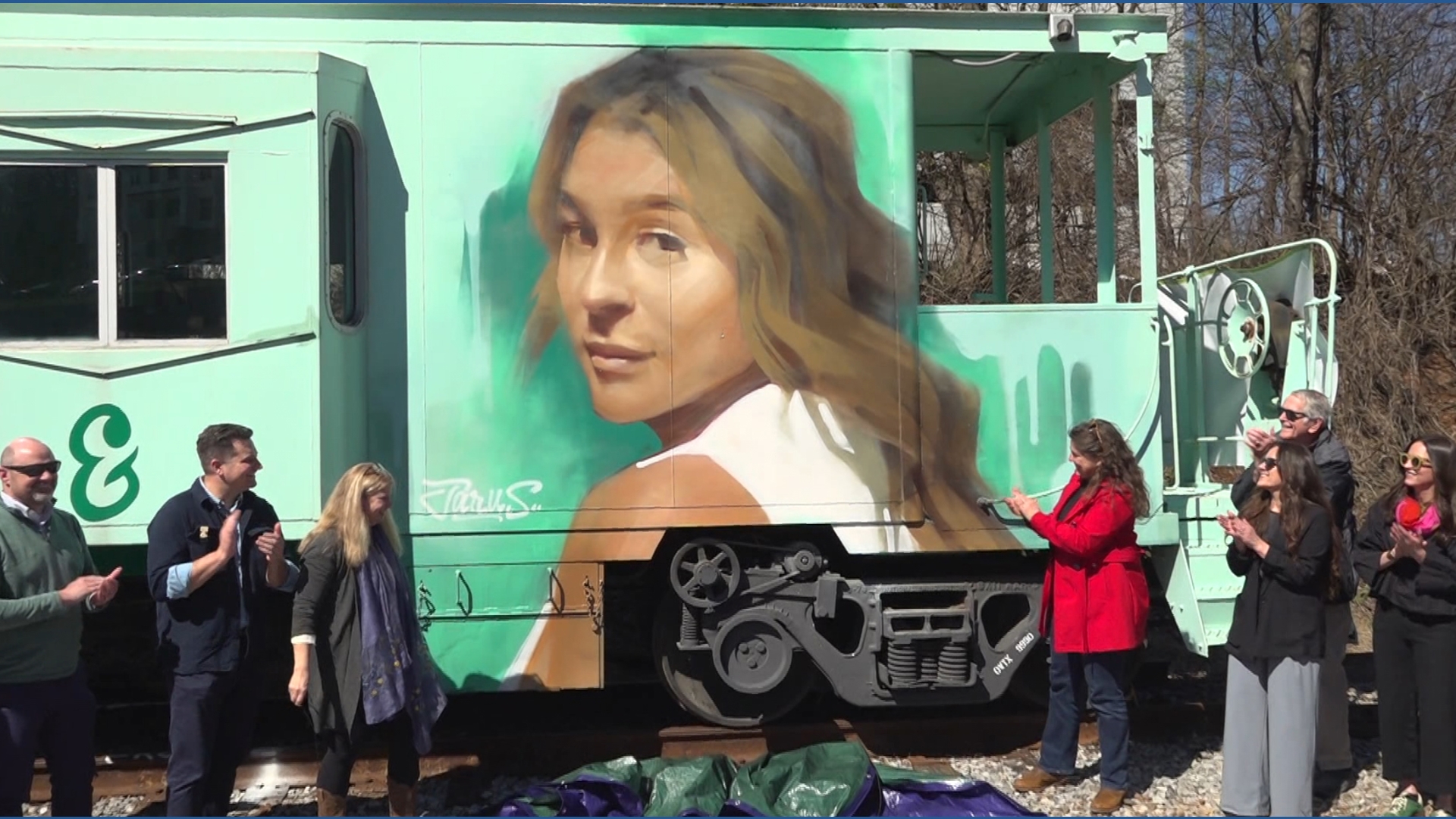 South Knoxville's SoKno Rail Trail development begins with art unveiling | wbir.com