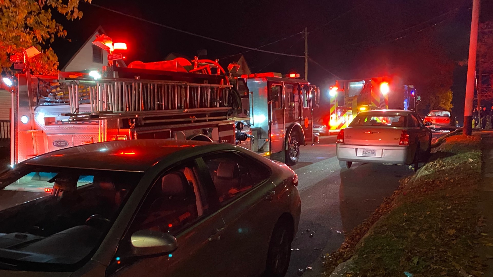 KFD crews respond after North Knoxville garage catches fire, one person ...