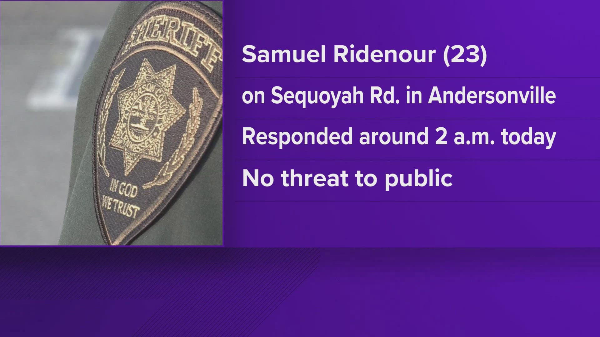 ACSO: 23-year-old dead after overnight shooting in Anderson County ...