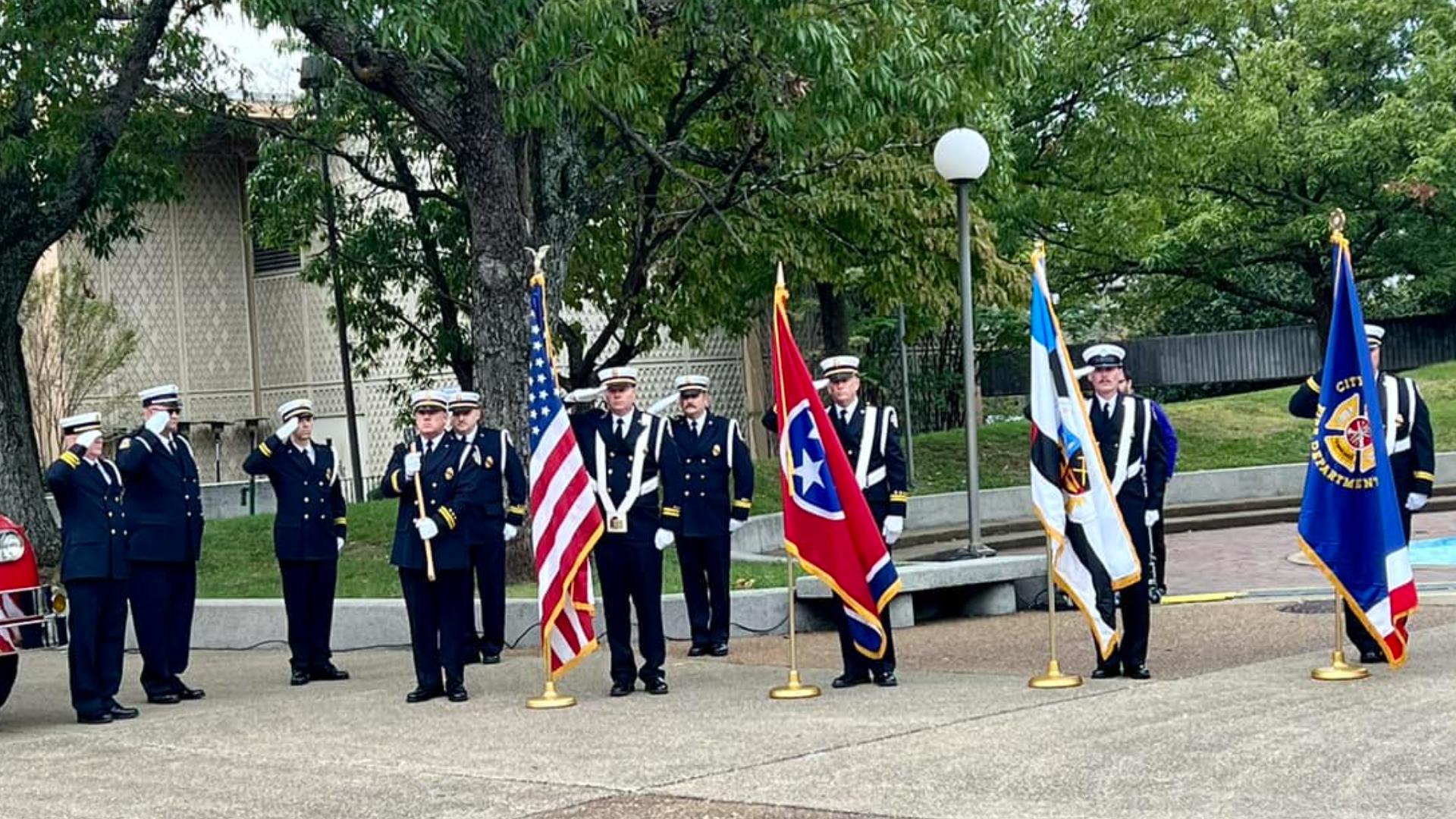 Knoxville Fire Department honors fallen firefighters during memorial ...