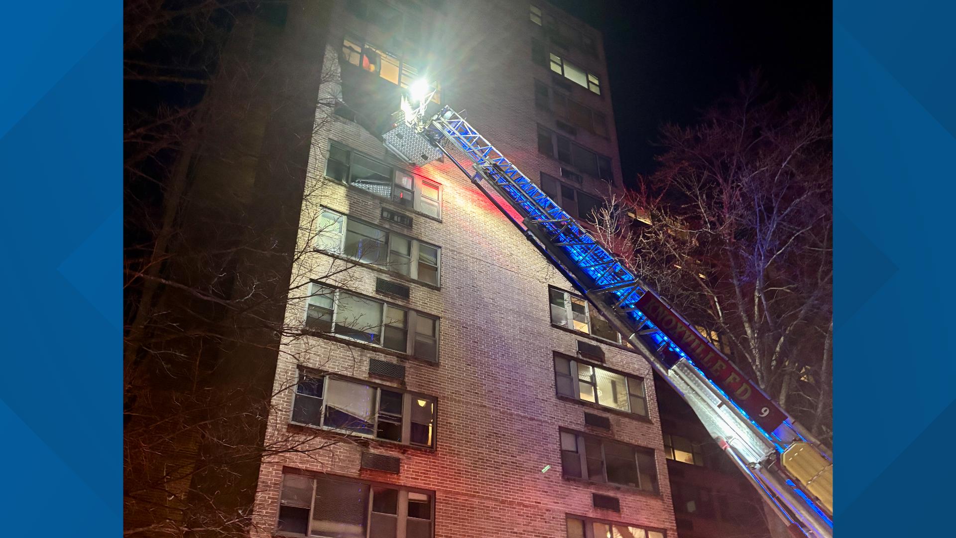 KFD crews respond to fire on eighth floor of apartment | wbir.com