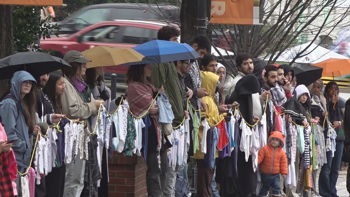 UTK students rally in support for Palestine | wbir.com