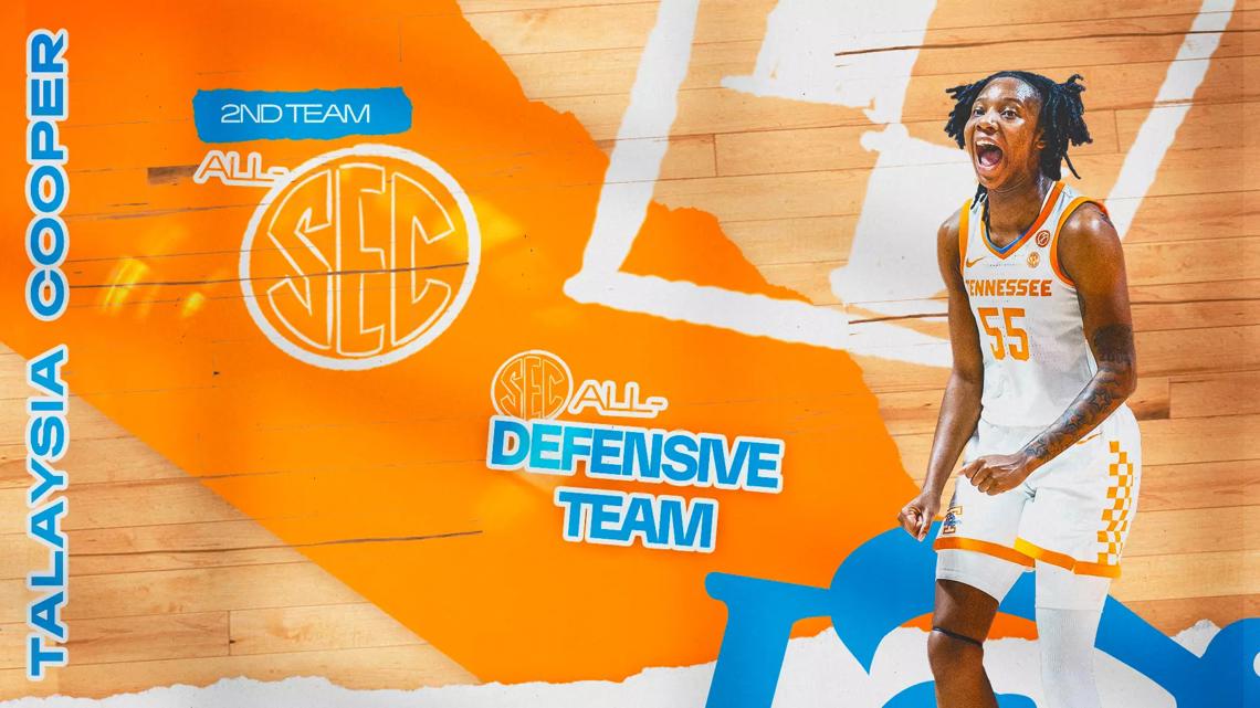Lady Vols' Talaysia Cooper secures two SEC honors in postseason awards ...