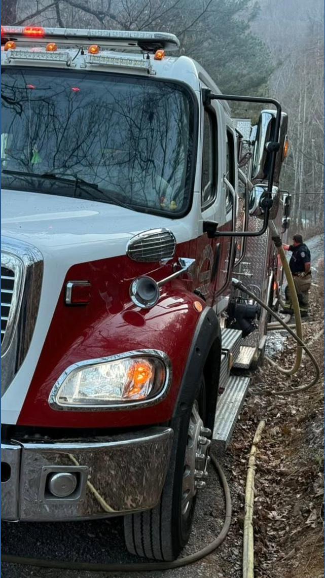 Structure fire on Bluff Mountain in Walden's Creek a total loss, 1 ...