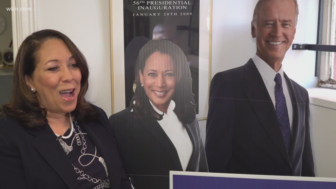 Knoxville Vice Mayor Gwen McKenzie reacts to historic inauguration day ...