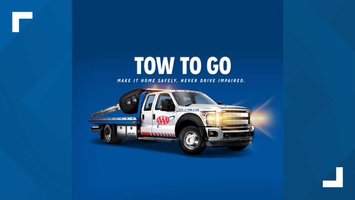 AAA offering free towing service to prevent drinking and driving during ...