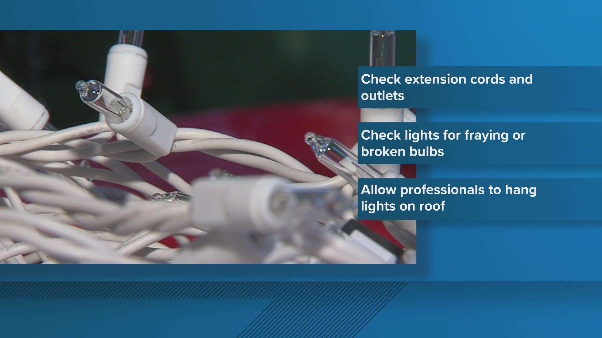 Safety tips while decorating for the holidays | wbir.com