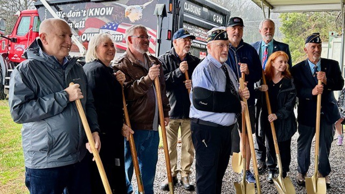 American Legion breaks ground on new veterans community building | wbir.com