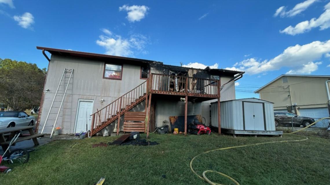 RMF: Knox County home suffers major damage in fire | wbir.com