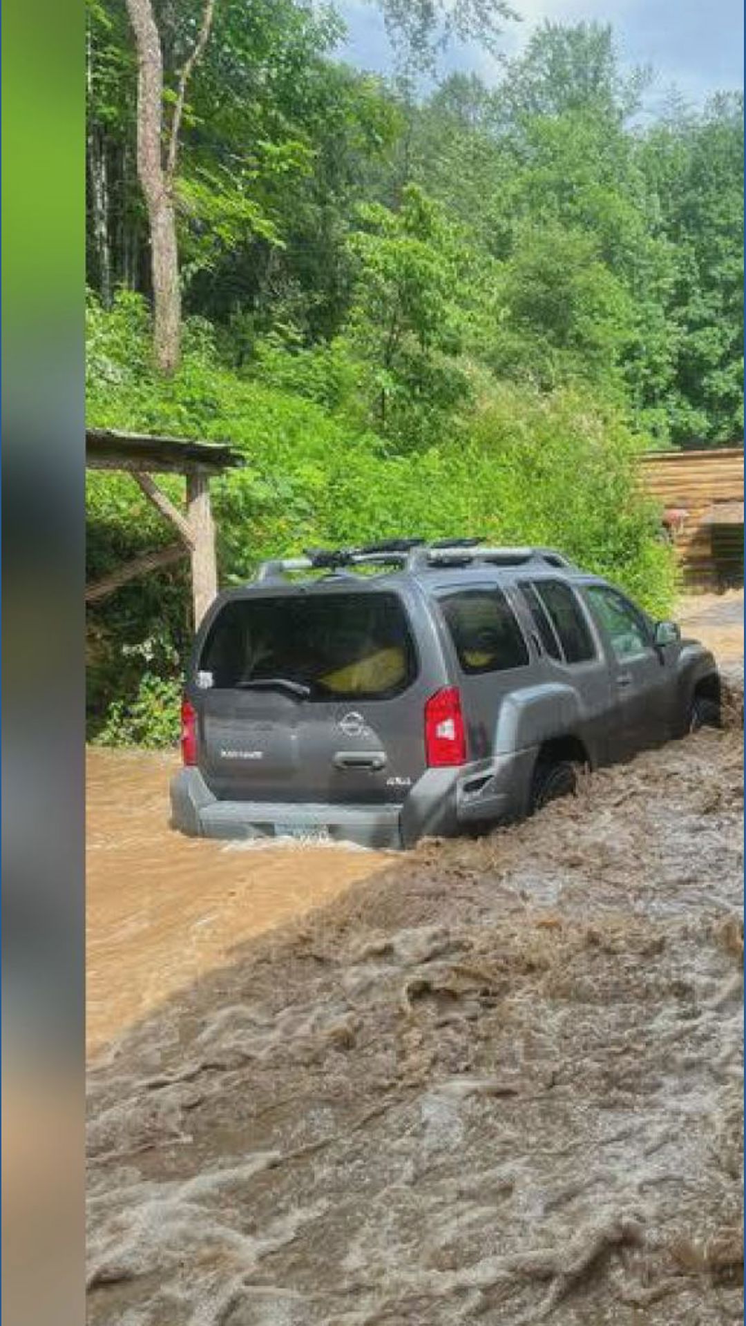 'It was pretty hairy' || Woman rescued from Cocke Co. flooding shares ...