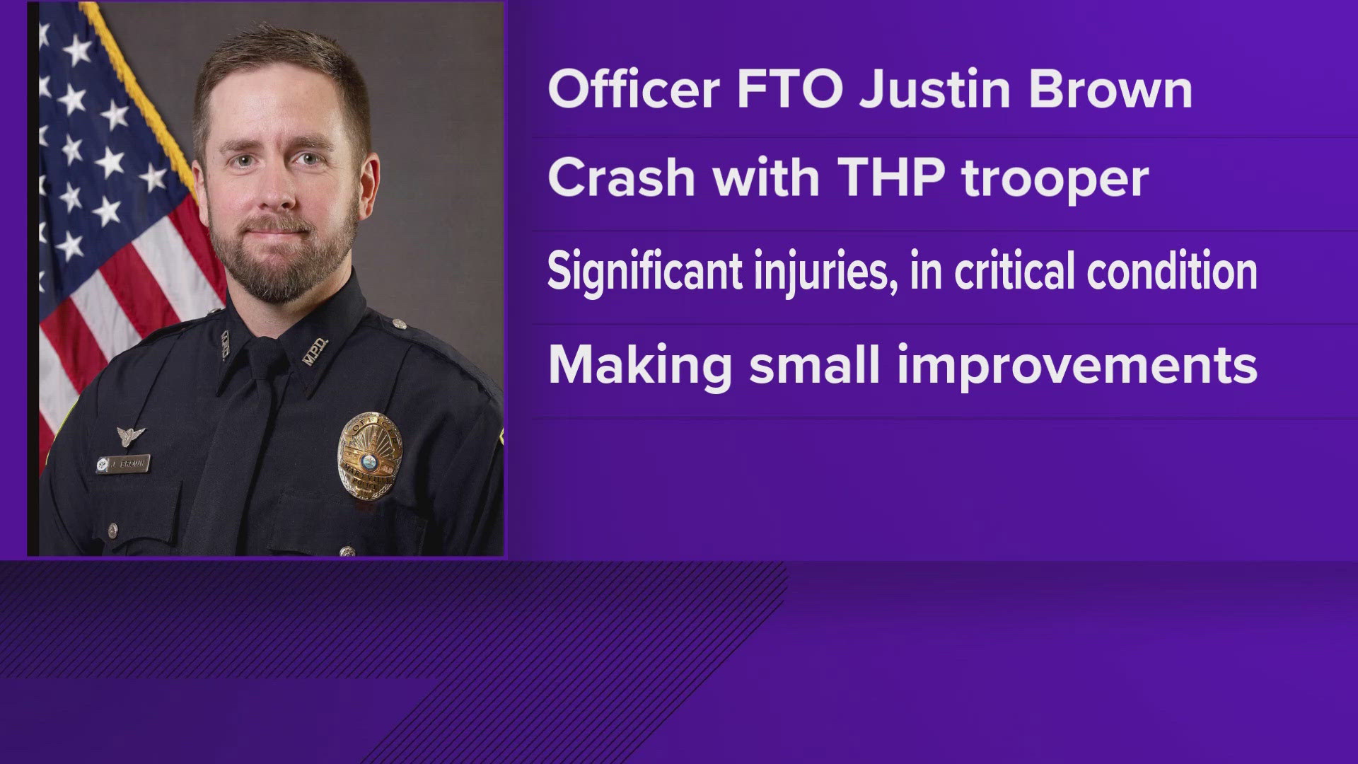 Update: Maryville officer still in critical condition but 'making small ...