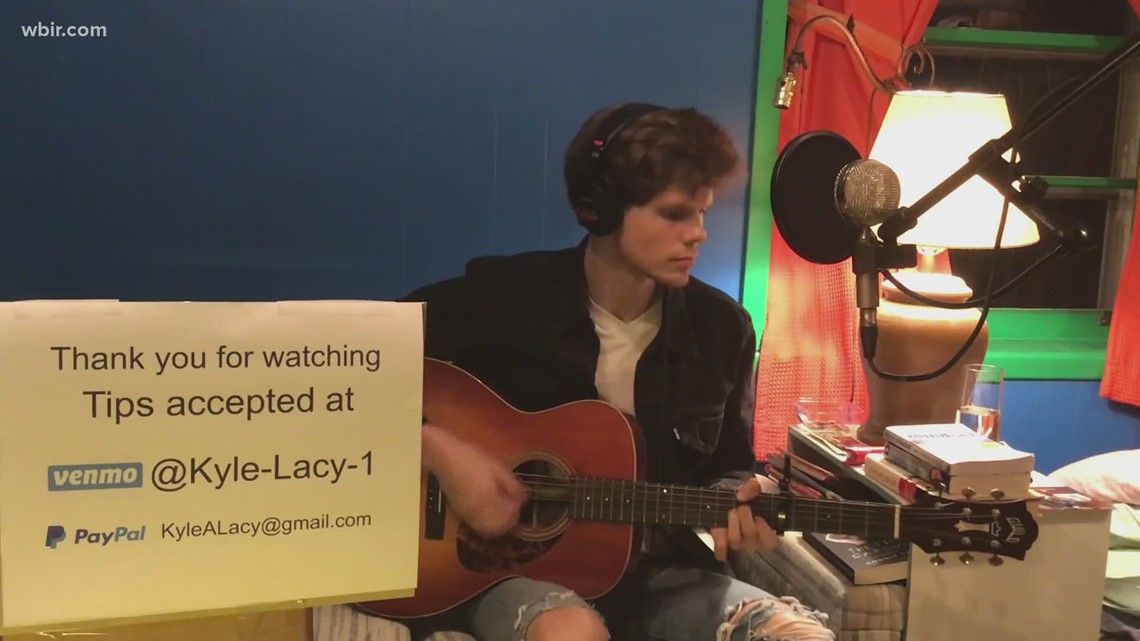Musician Kyle Lacy performs new song | wbir.com