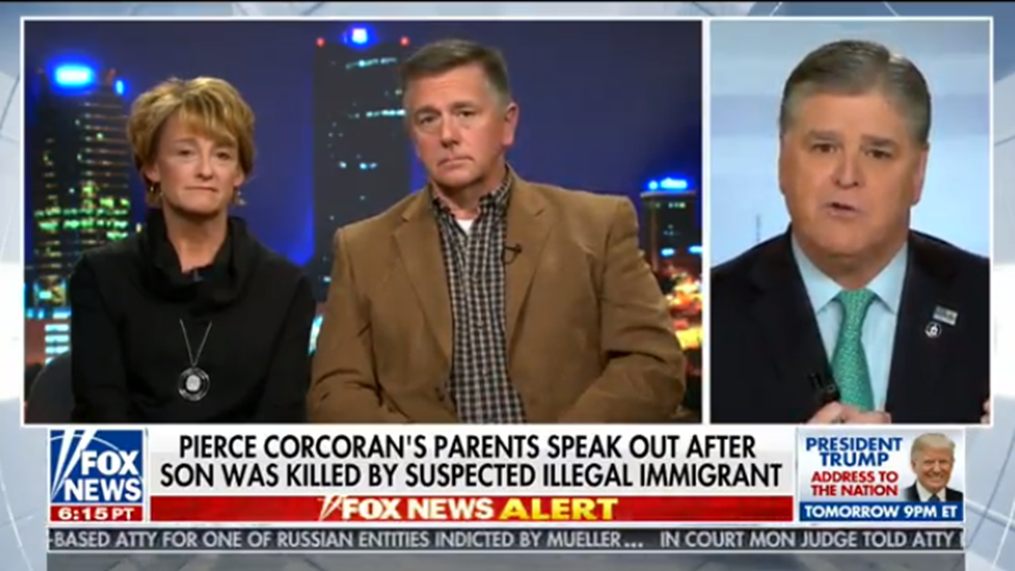 Grieving parents of Pierce Corcoran speak about their son, illegal ...