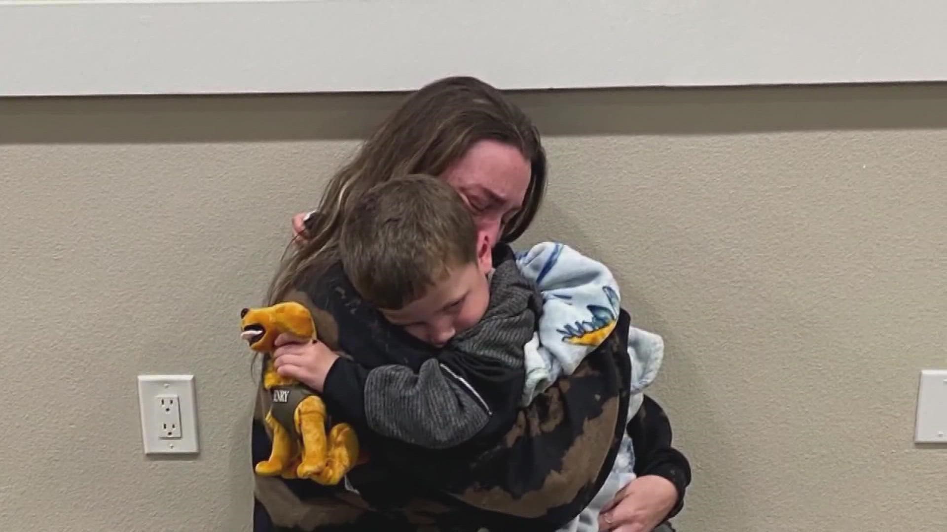 Thursday marks a year since 4-year-old Noah Clare was reunited with his ...