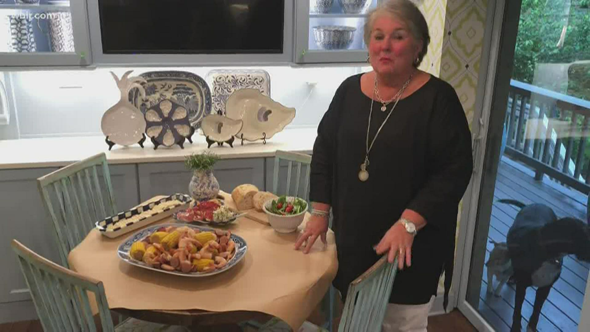Joy McCabe serves up her version of a Low Country Boil | wbir.com