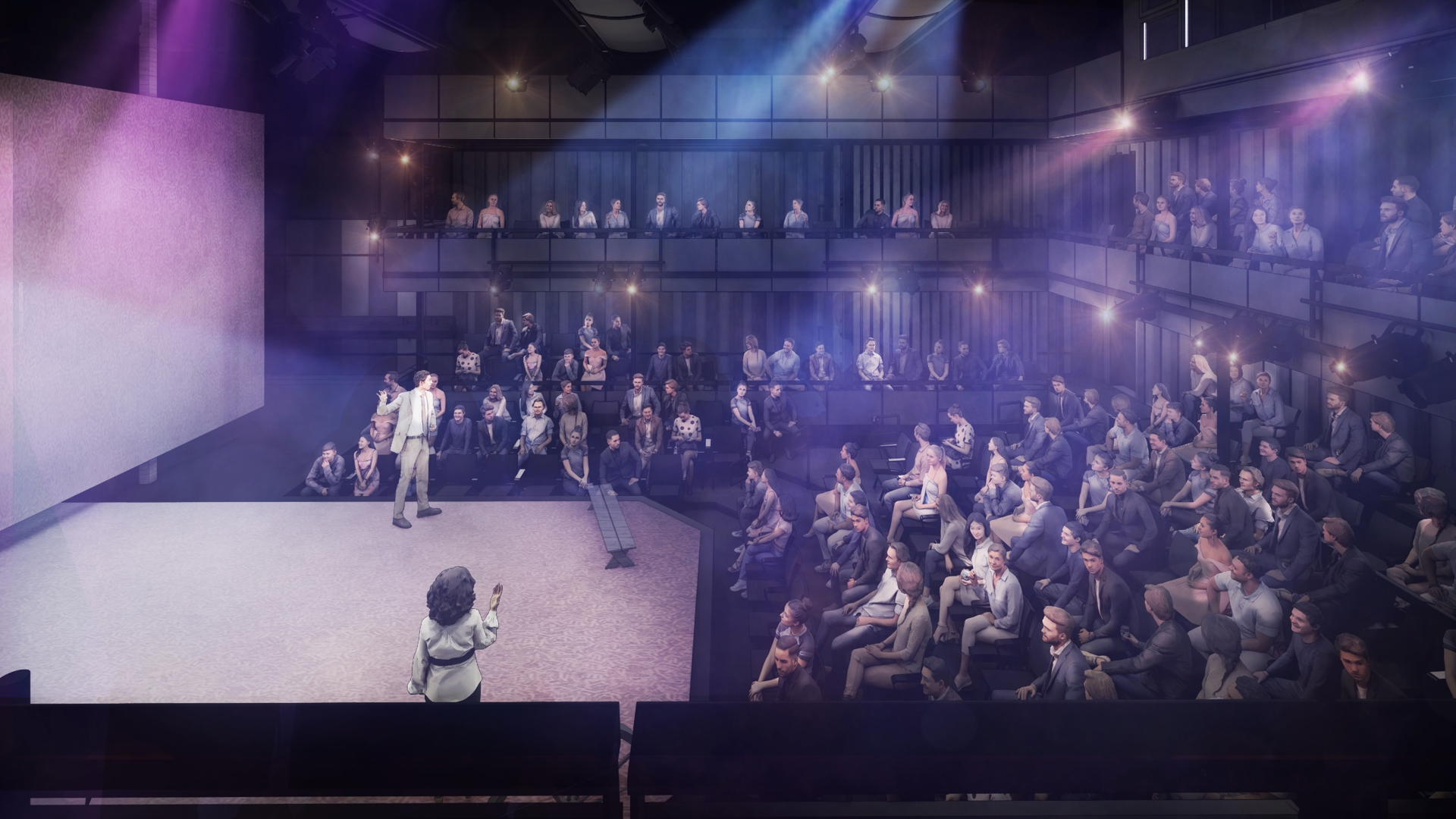 Renderings released of future Jenny Boyd Theatre at University of ...