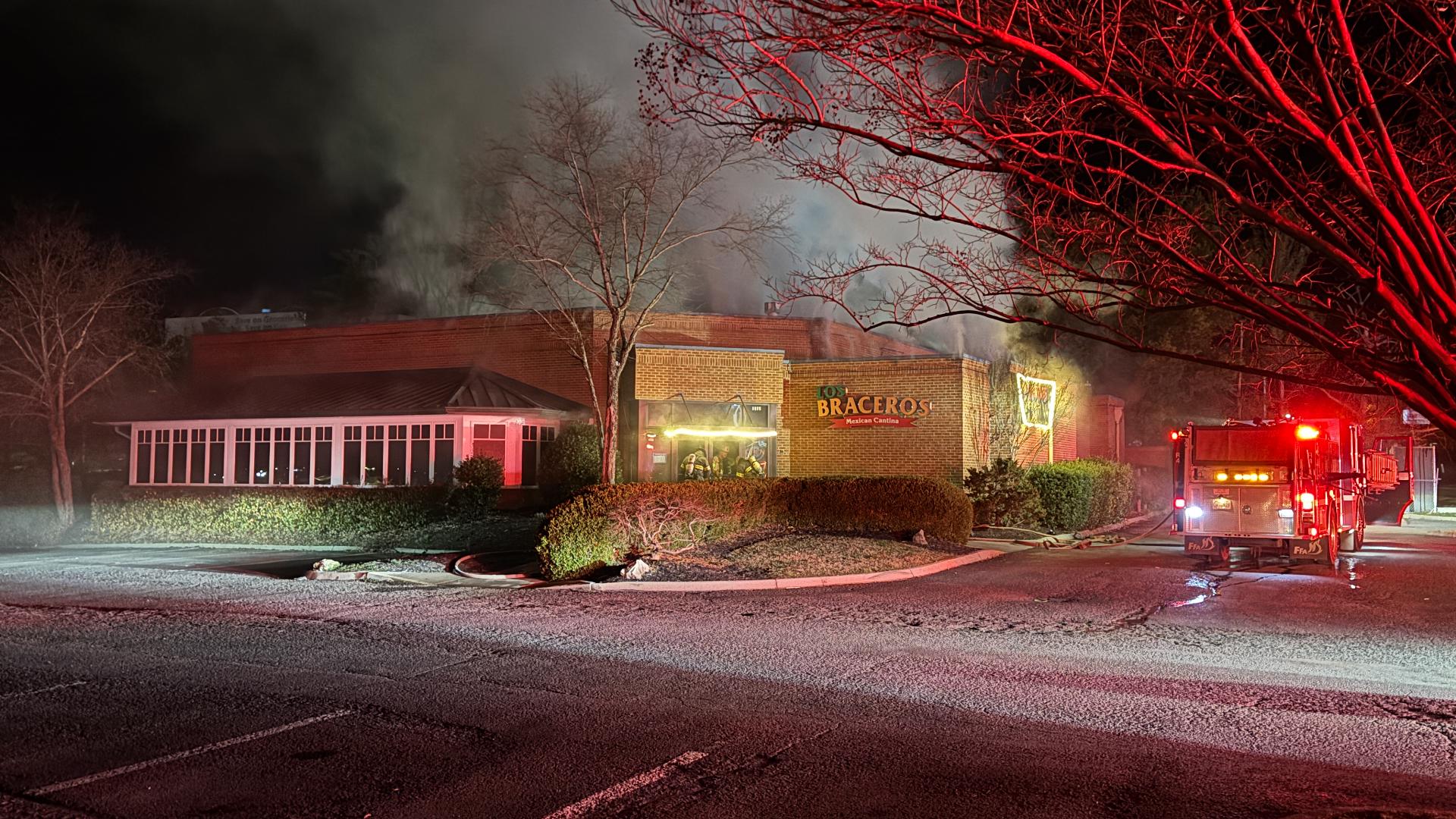 Powell restaurant damaged in late-night fire | wbir.com