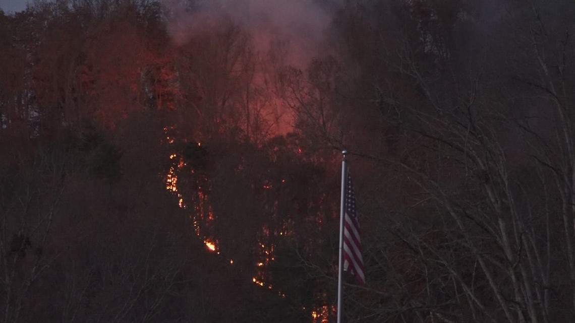 Crews responding after wildfire reported in Union Co., up to 100 acres ...