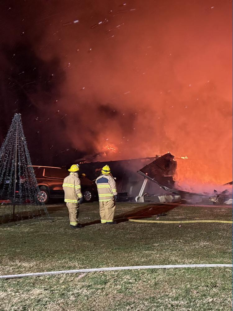 Four people displaced after major house fire in Hamblen County | wbir.com