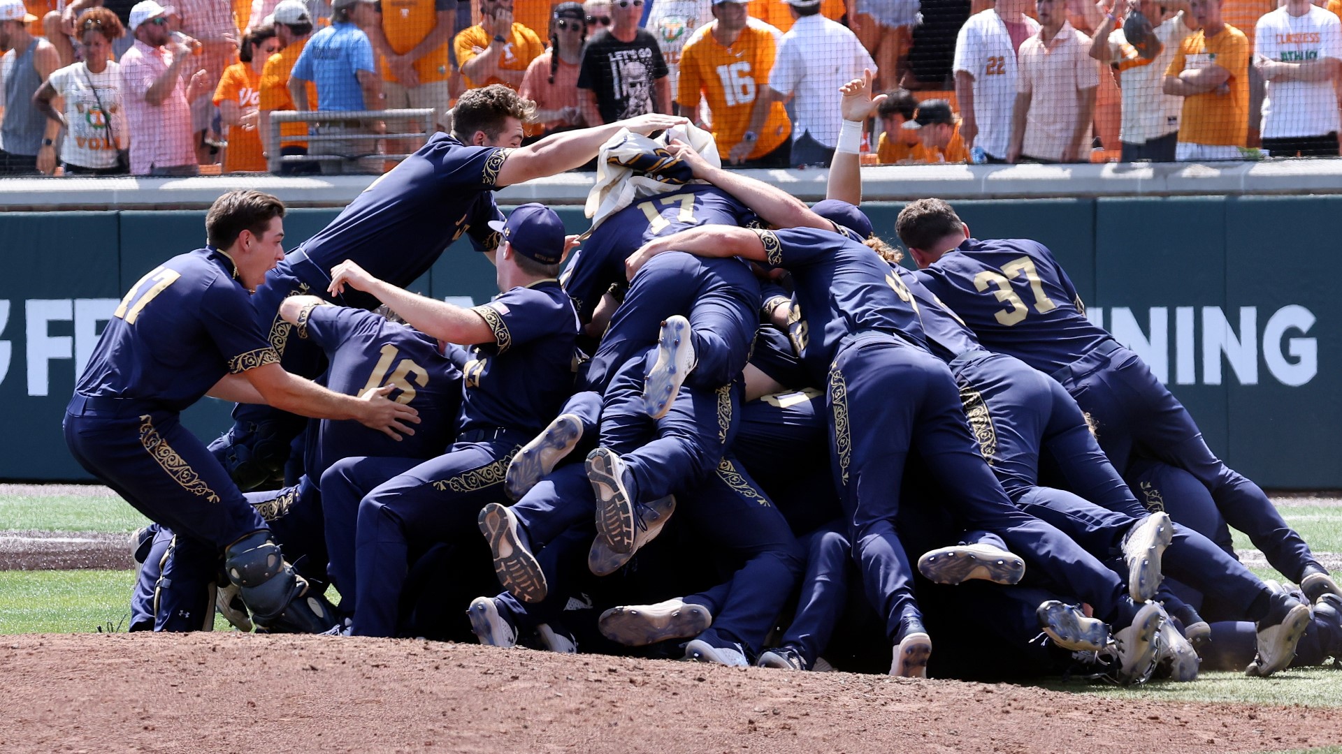 Vols OF Jared Dickey continues to be motivated by Notre Dame dogpiling ...