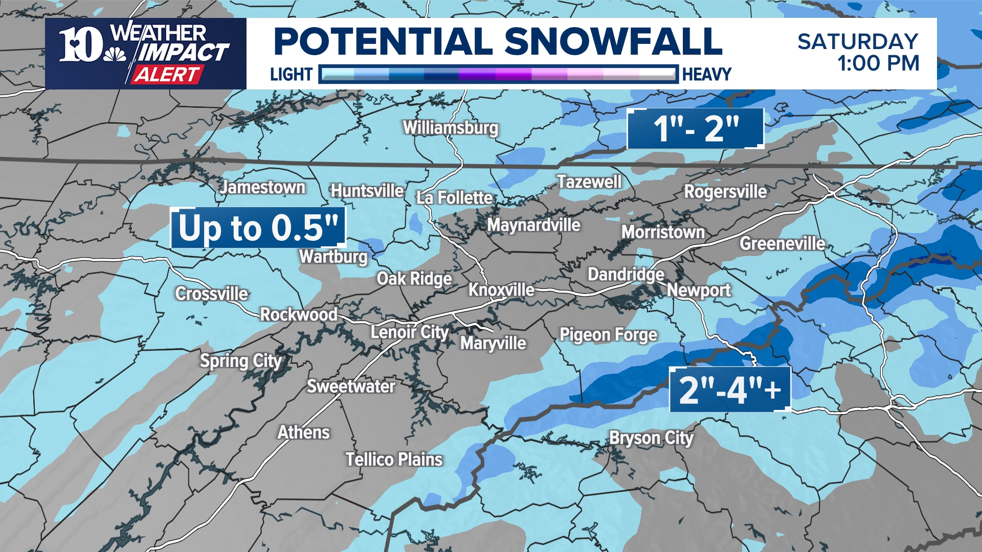 Wintry weather expected in East Tennessee Friday | wbir.com