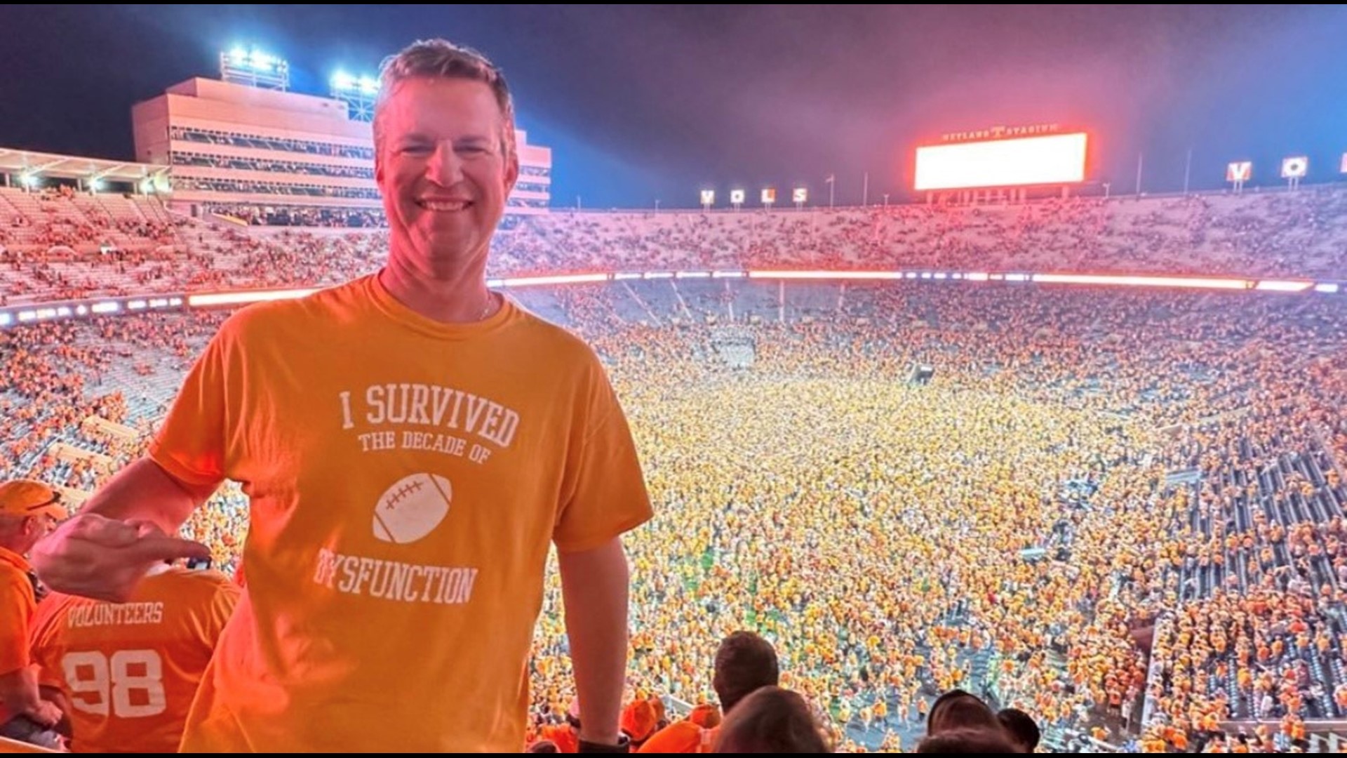 Tennessee fans celebrating victorious seasons across different sports ...