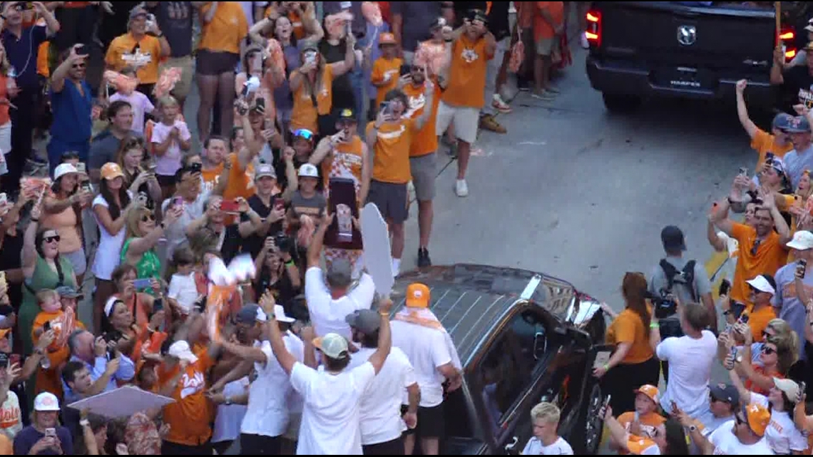 How to watch Tennessee Vols' championship parade and celebration | wbir.com