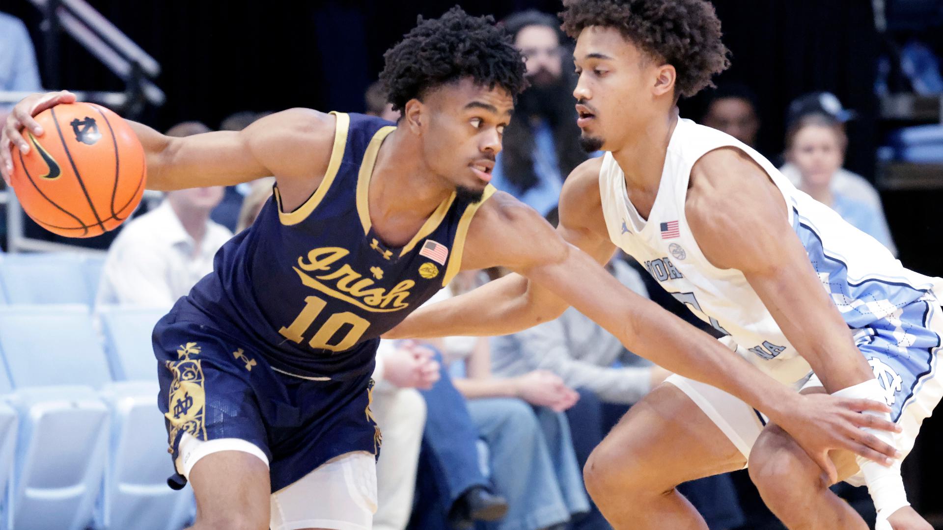 Notre Dame small forward Jalen Haralson transfers to Tennessee ...
