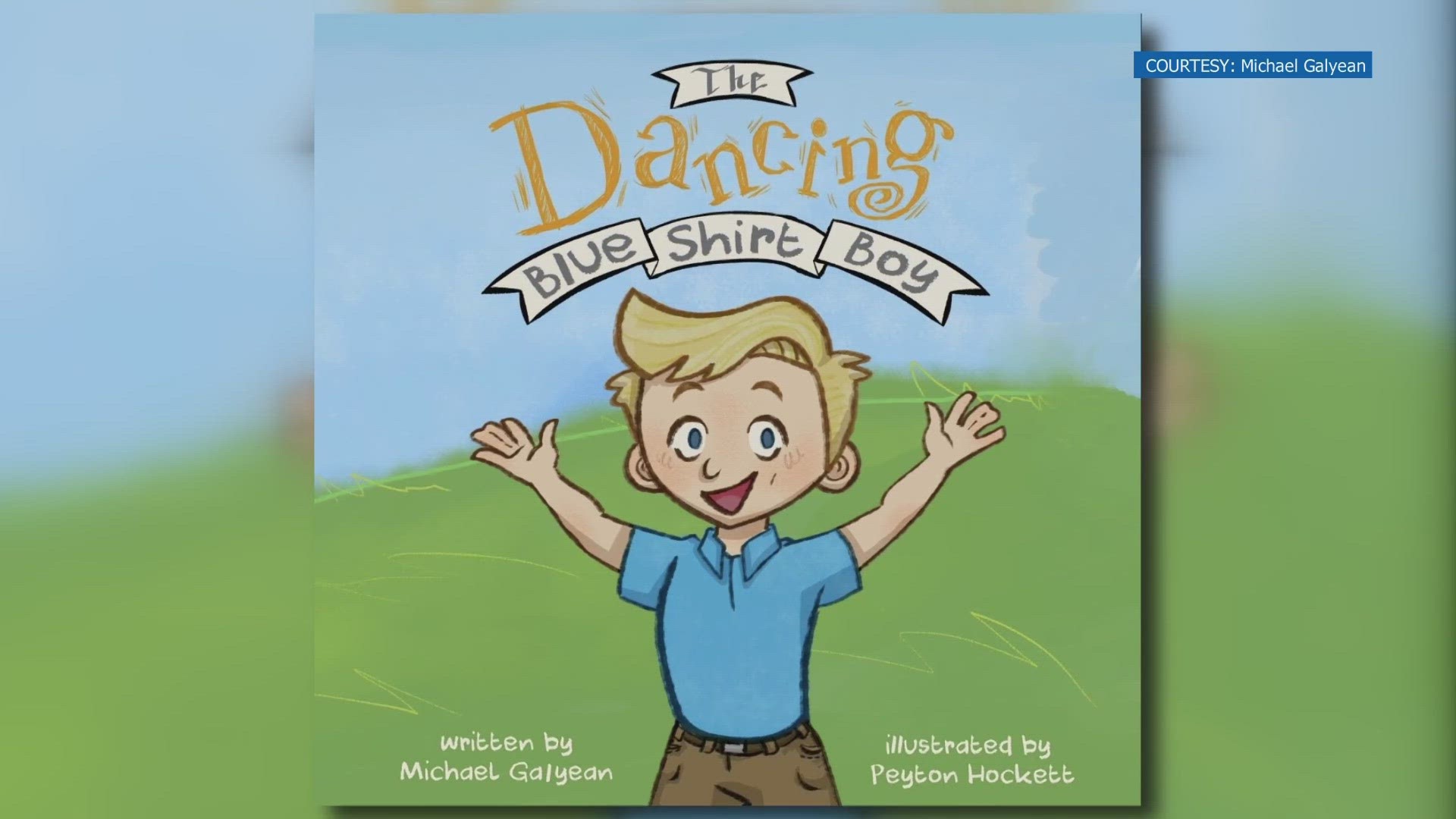 Michael Galyean aka ‘Dancing Blue Shirt Guy’ shares new children’s book ...