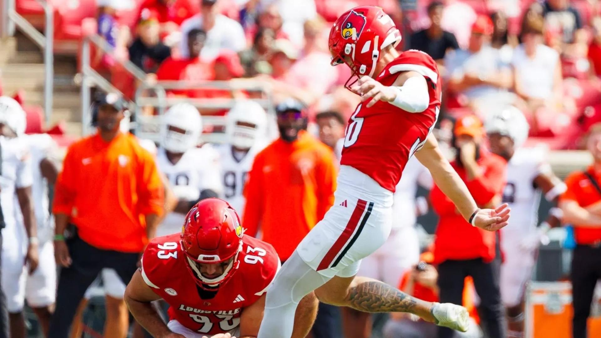 Reports: Tennessee adds new kicker in Louisville transfer Cooper ...