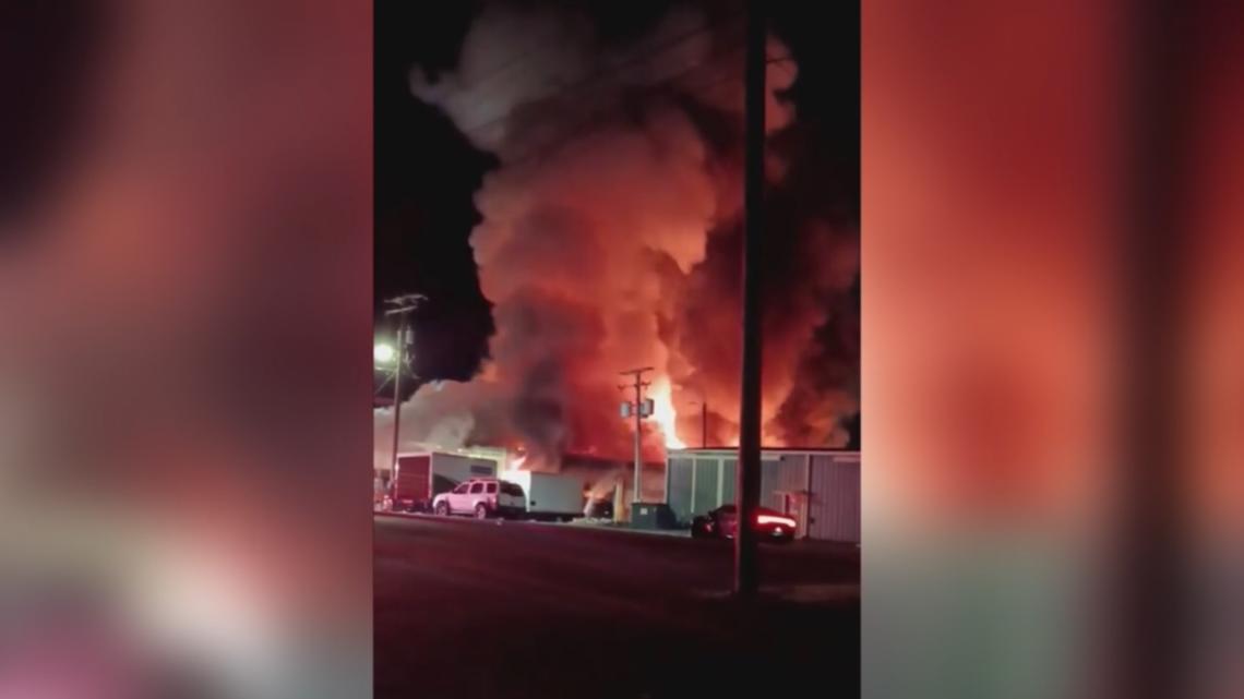 Athens UPS facility catches fire | wbir.com