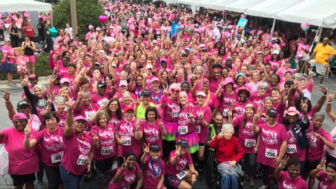 Fighting Breast Cancer One Step At A Time At The Women's Only 5K Walk ...