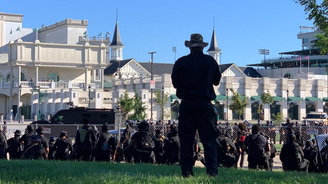 Kentucky Derby: Protests, counter-protesters in Louisville | wbir.com