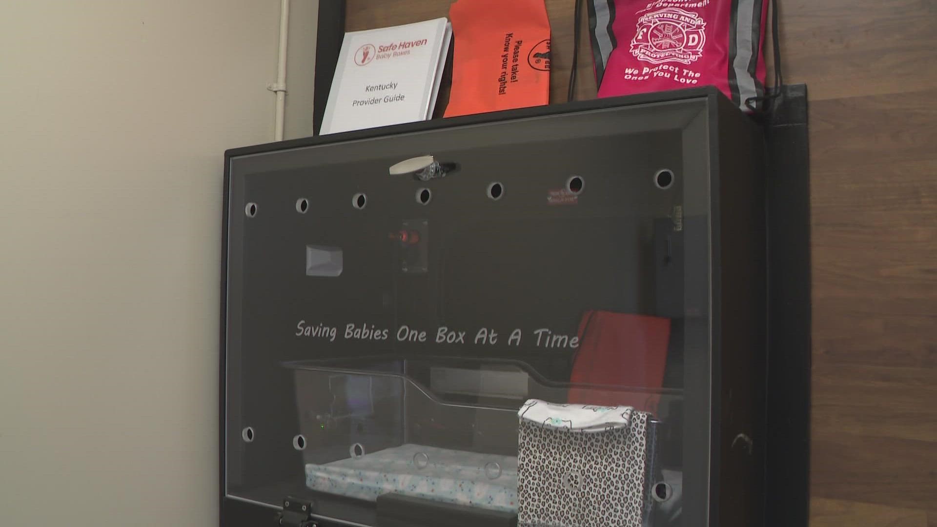 Baby surrendered in Safe Haven box in Florida adopted by rescuer | wbir.com