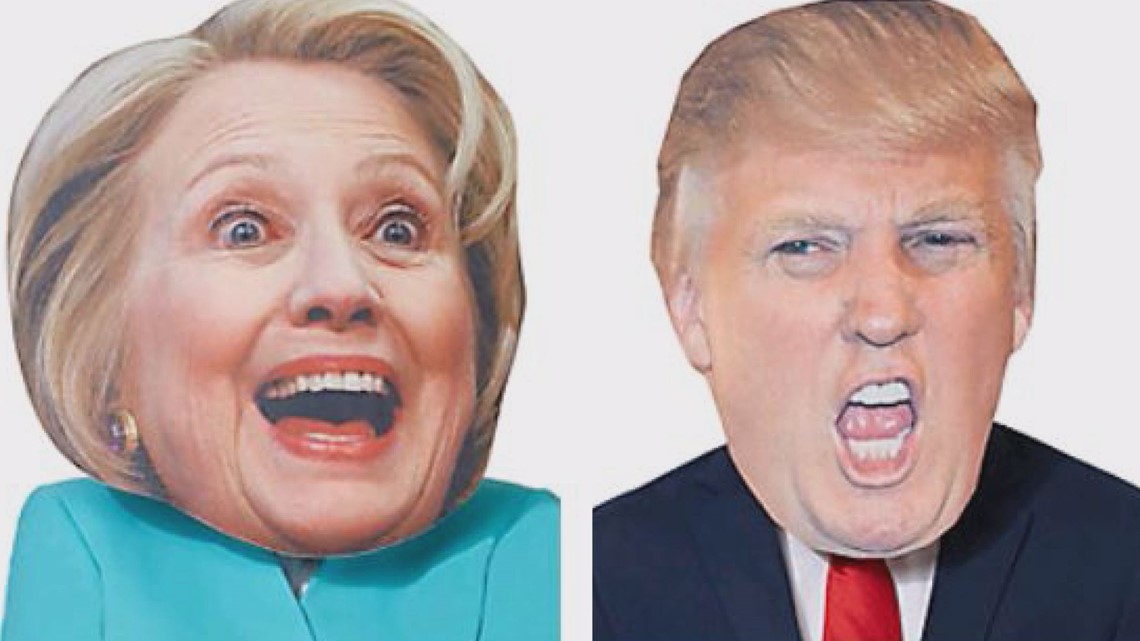 Disguise yourself as Donald Trump or Hillary Clinton | wbir.com