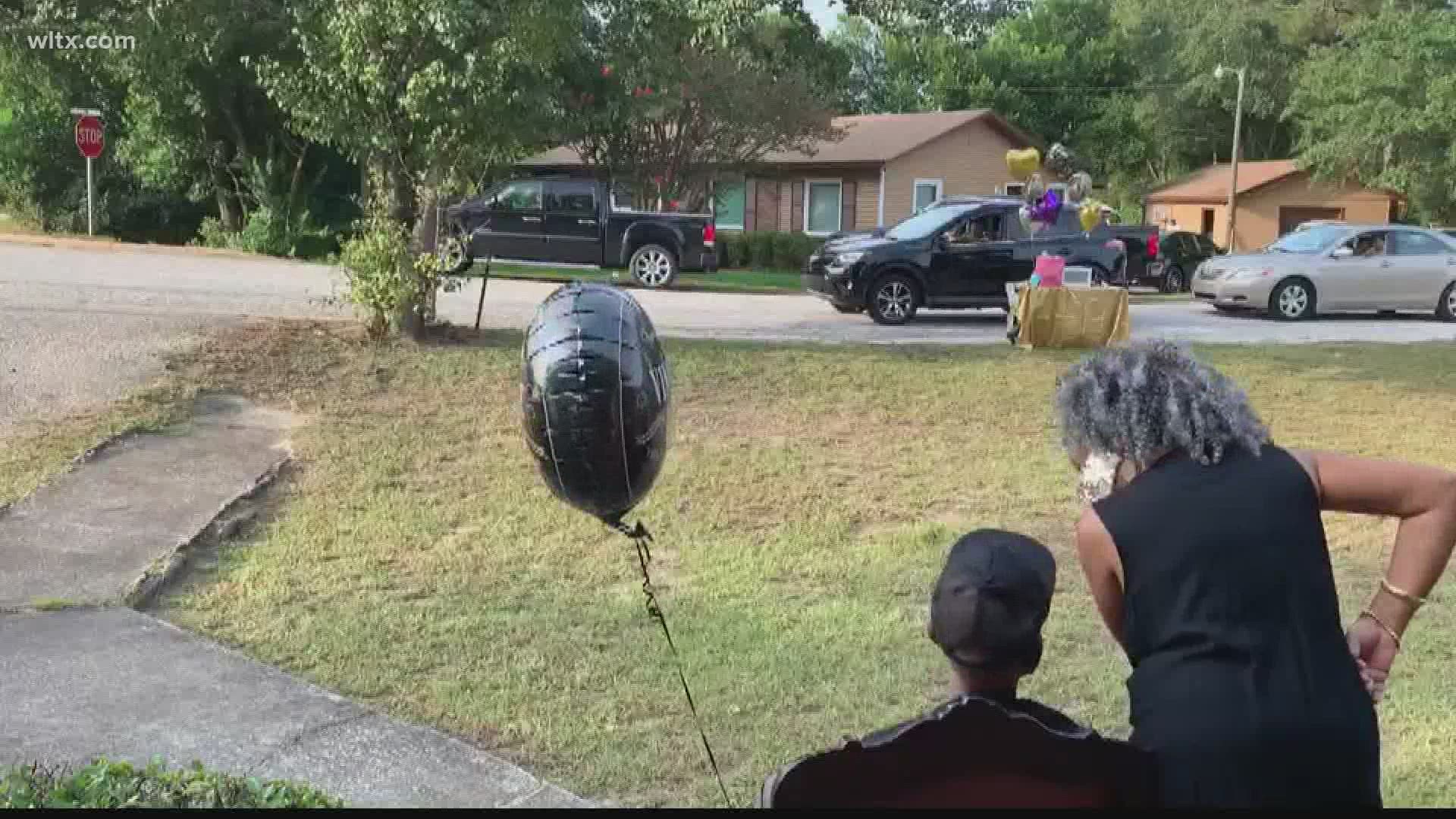 Sumter County man turns 100 with drive-through parade | wbir.com