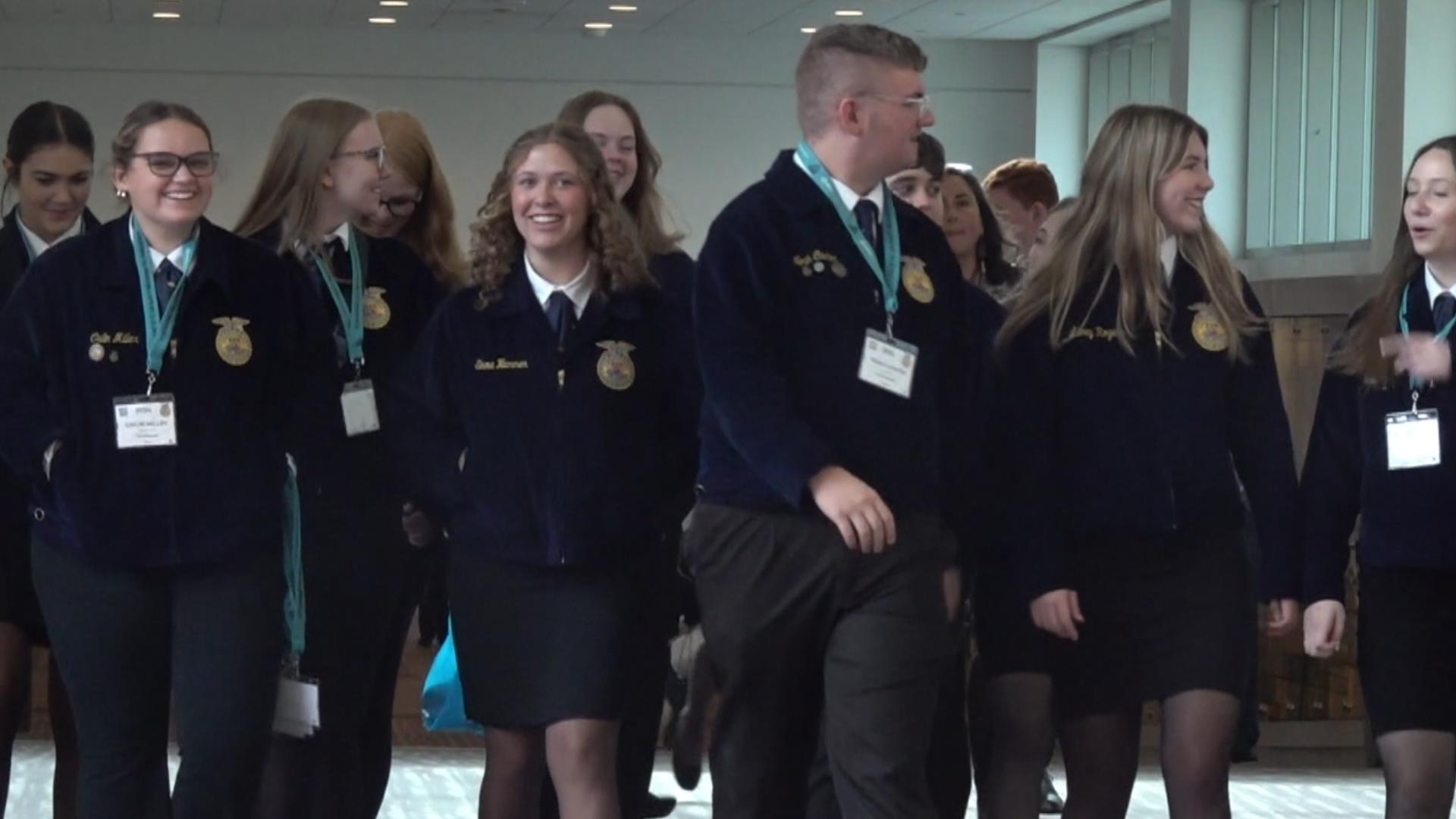 Tennessee students attend FFA convention in Indianapolis | wbir.com