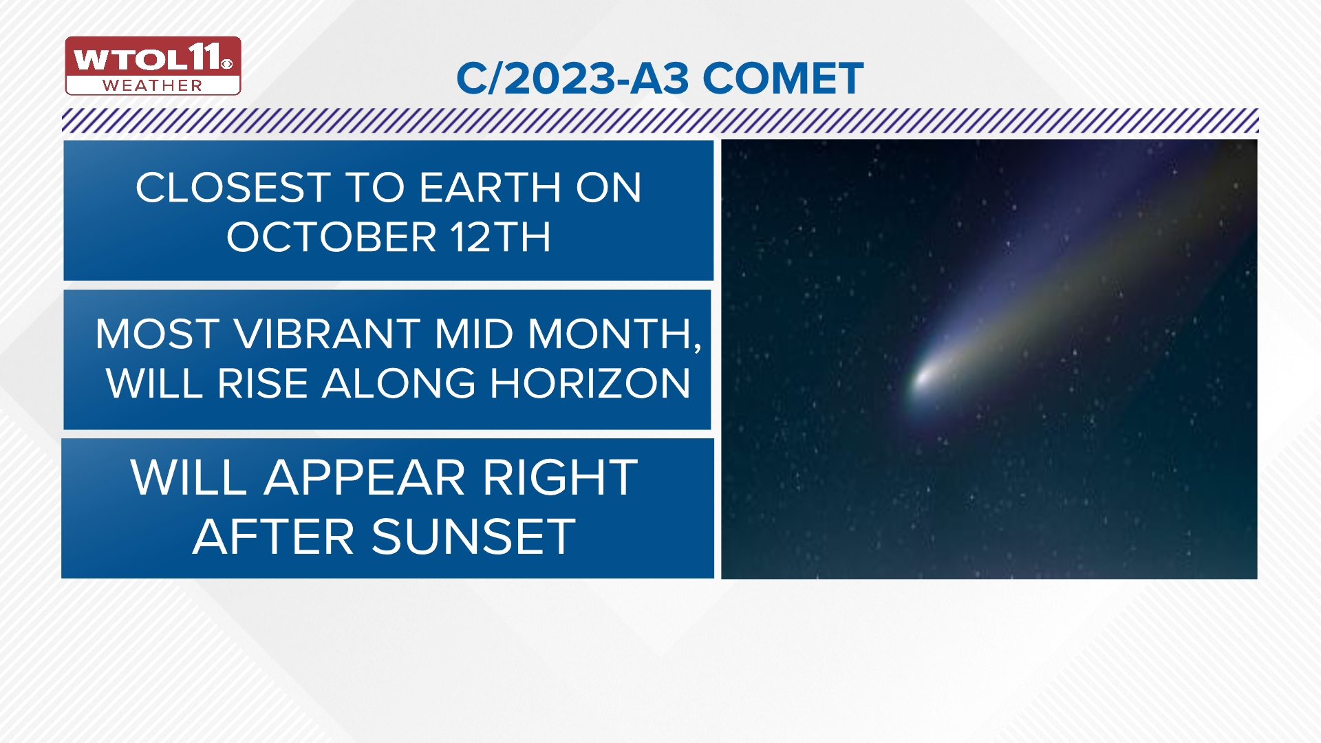 Comet visible in October sky for next week | wbir.com