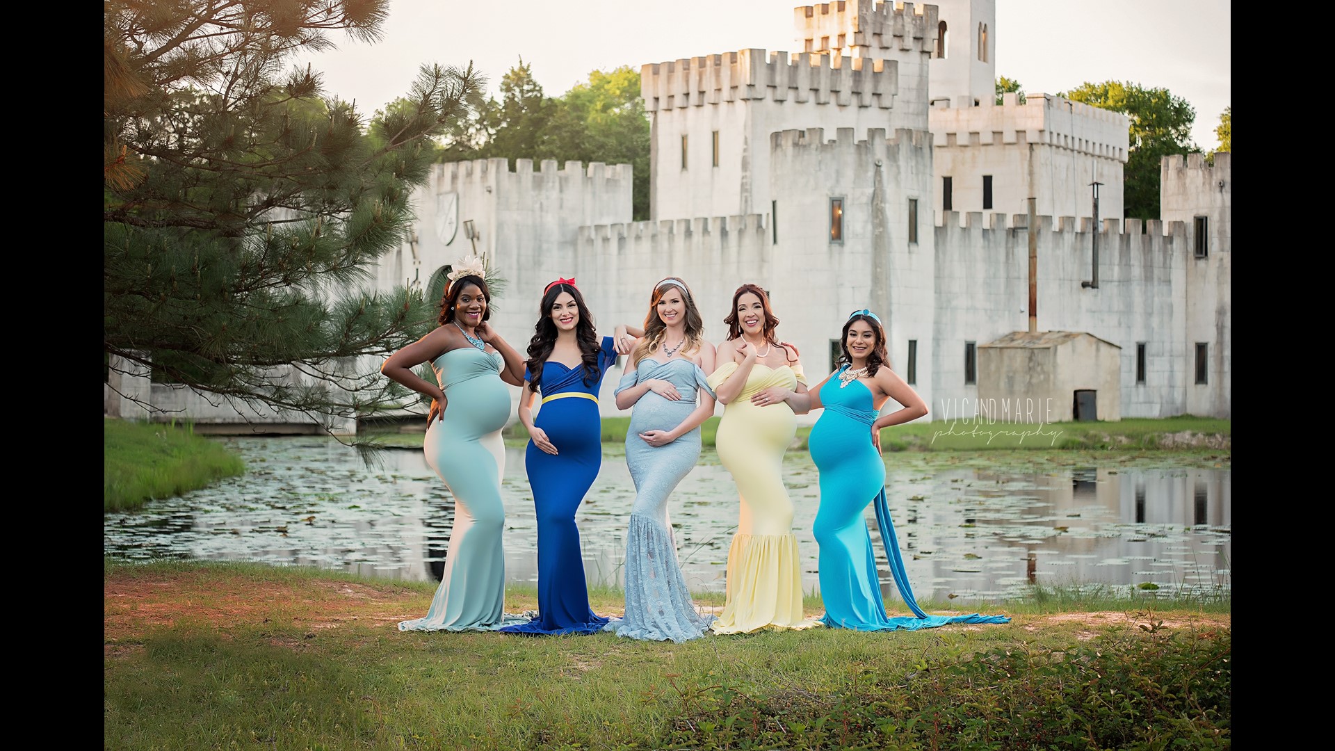 PHOTOS: Magic meets moms-to-be in Disney-themed maternity shoot | wbir.com