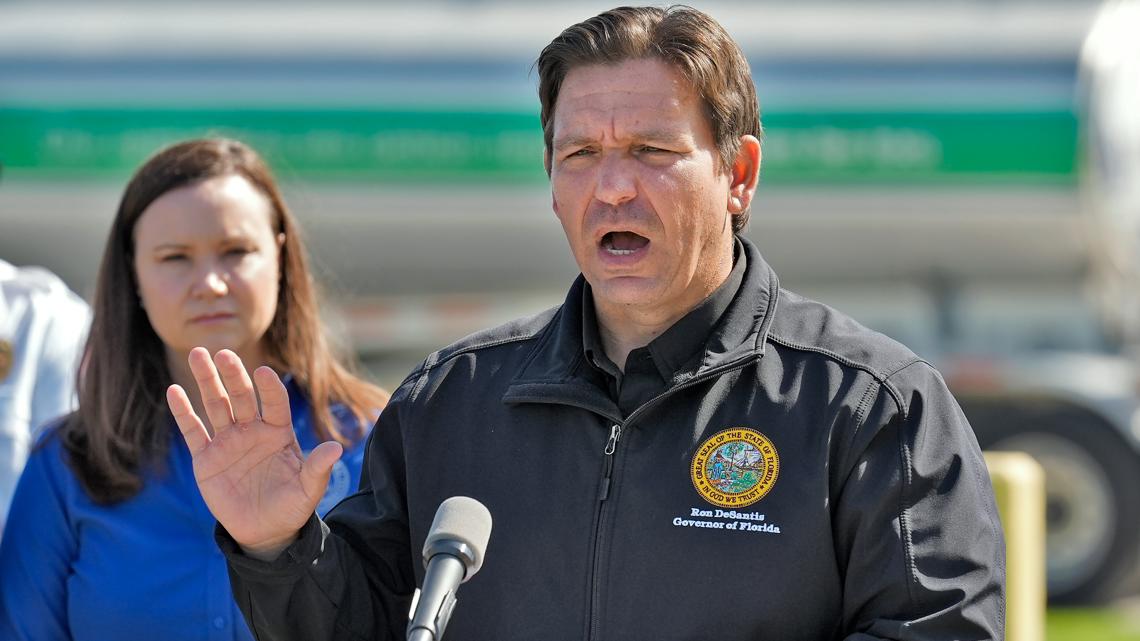 Florida Gov. Ron DeSantis offers free gas after Hurricane Milton | wbir.com