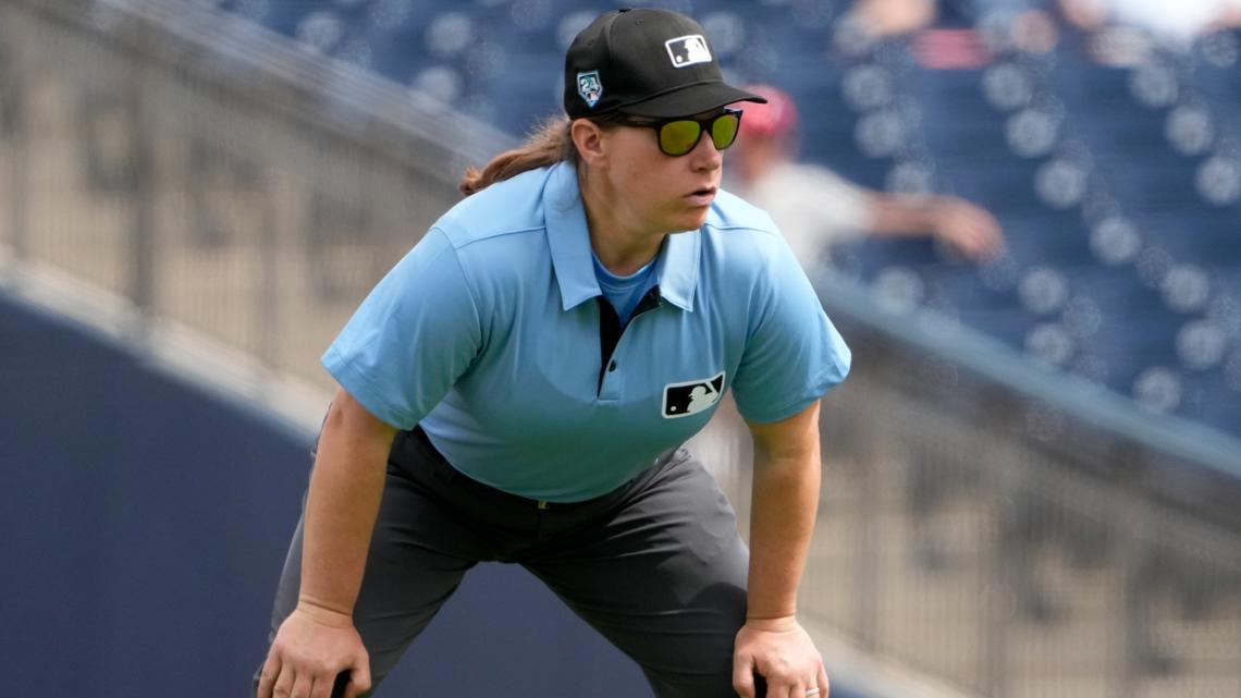 Jen Pawol to become MLB's first female umpire this weekend | wbir.com